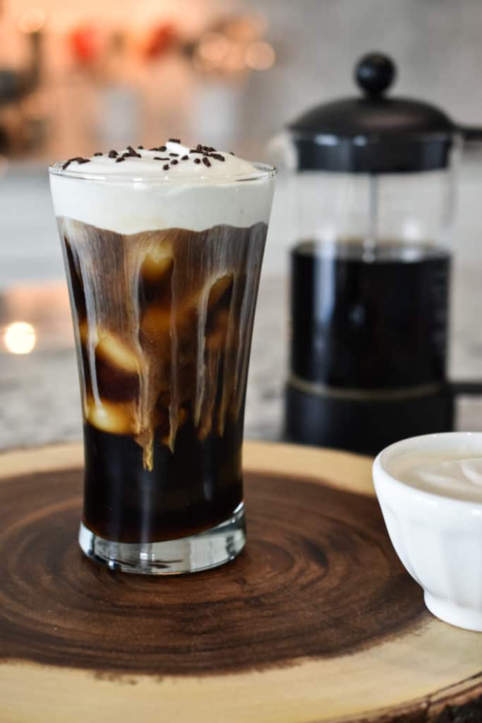 Irish Cream Iced Coffee Mocktail – Encharted Cook