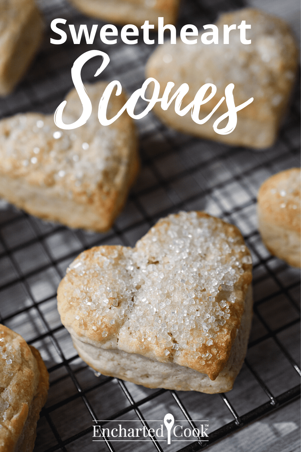 Heart-Shaped Sweetheart Scones – Encharted Cook