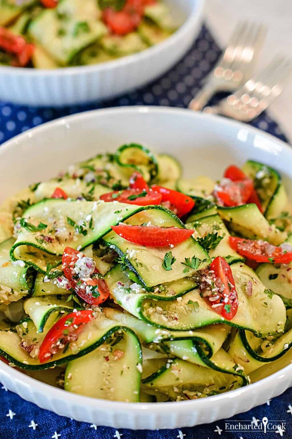 Zucchini Salad – Encharted Cook