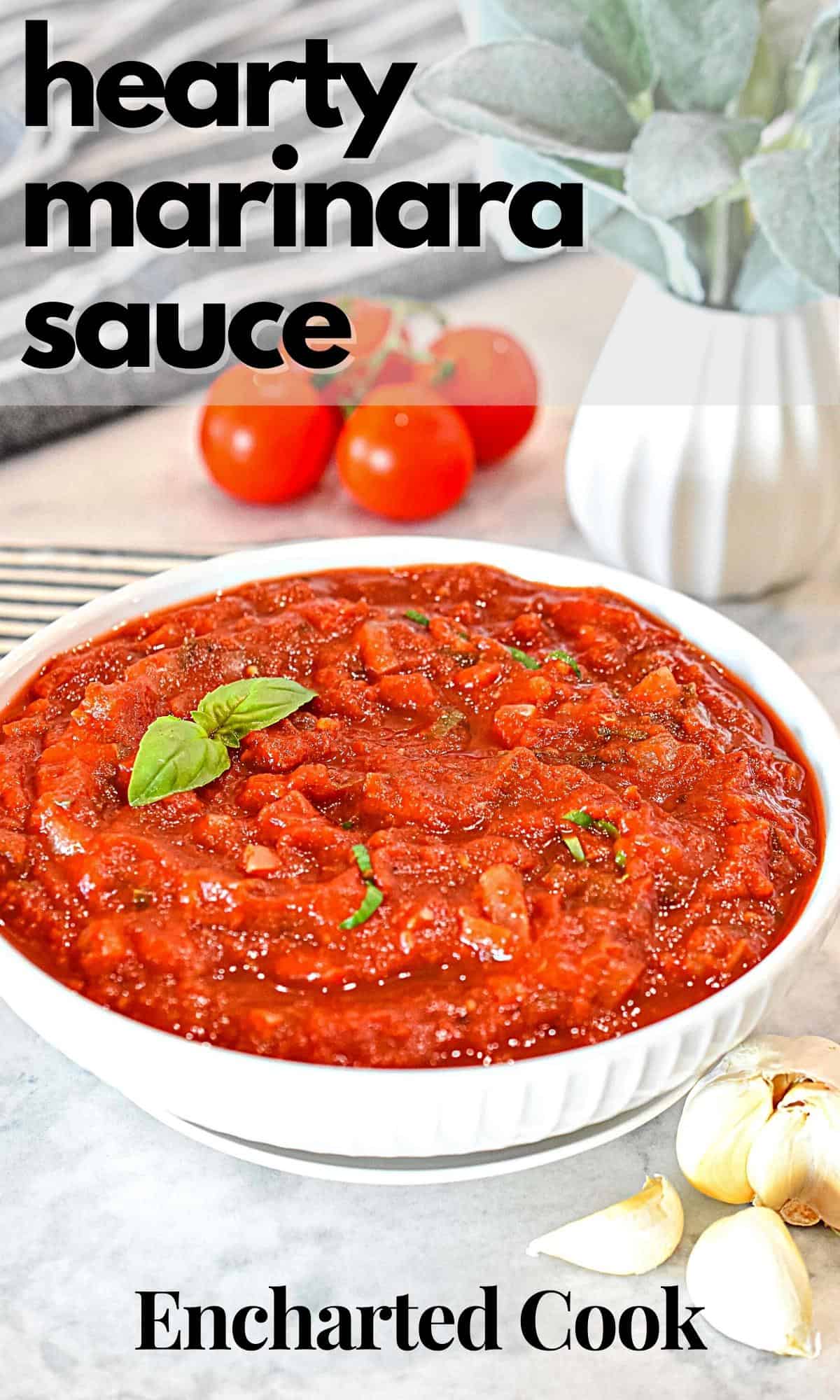 Hearty Marinara Sauce