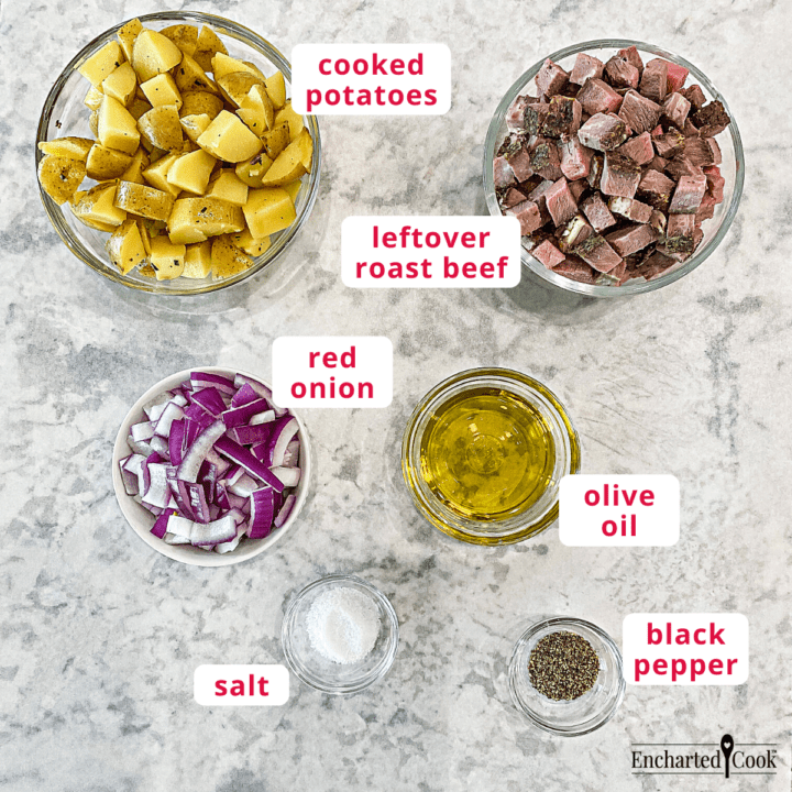 Leftover Roast Beef Hash – Encharted Cook