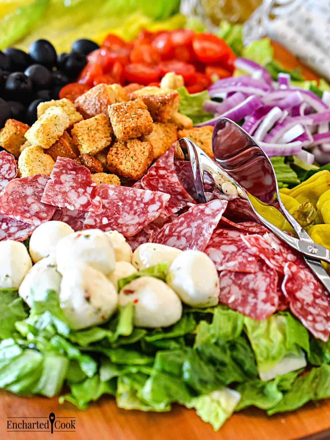Easy Italian Salad Board – Encharted Cook