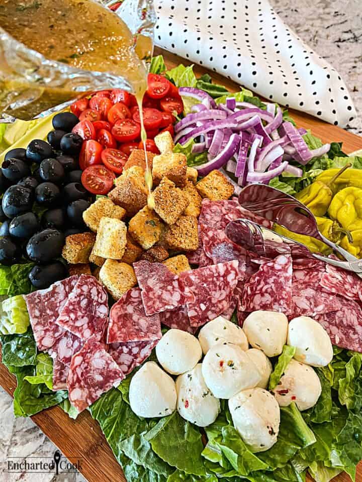 Easy Italian Salad Board – Encharted Cook