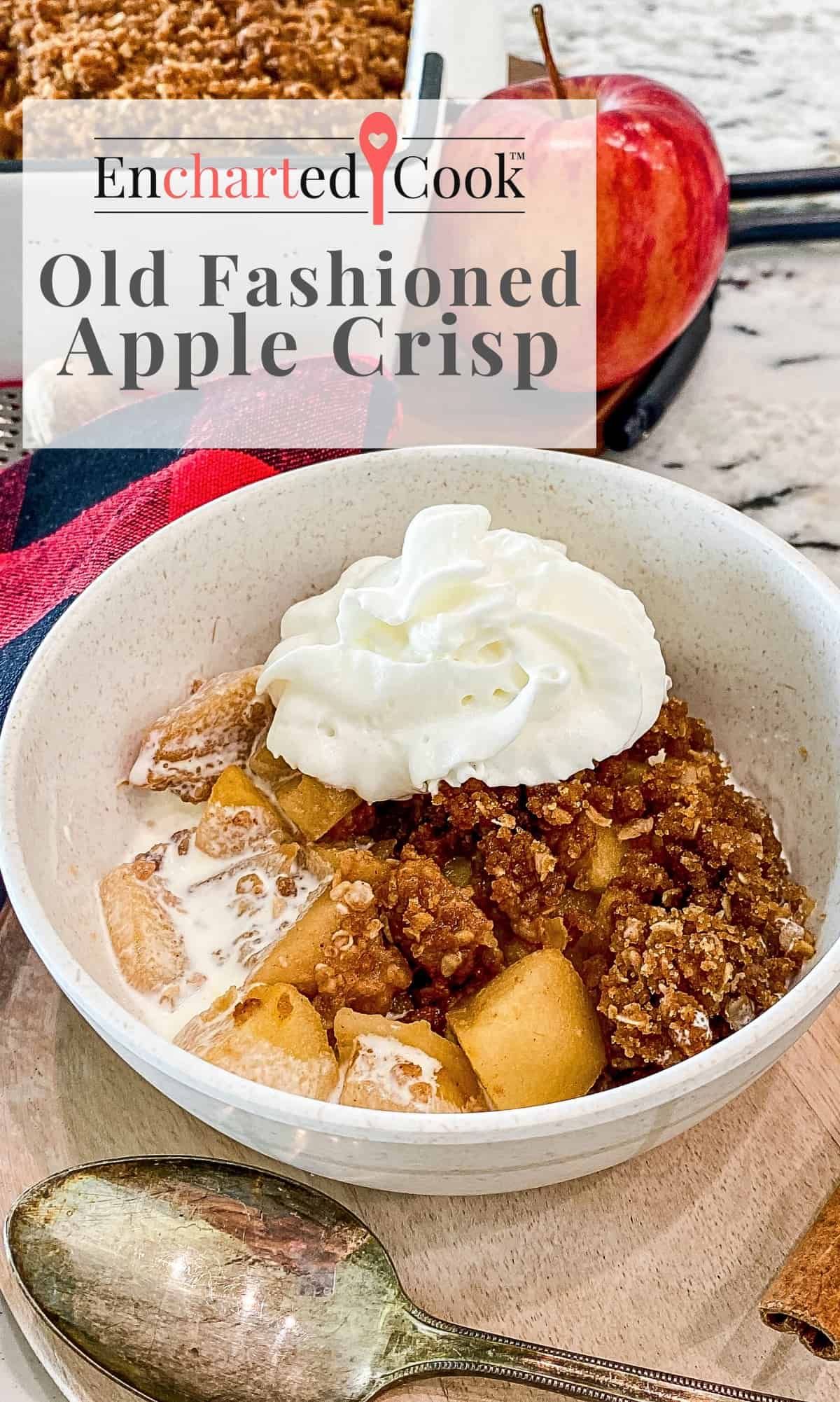 Easy Old Fashioned Apple Crisp – Encharted Cook