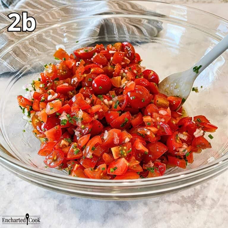 Fresh Cherry Tomato Relish – Encharted Cook