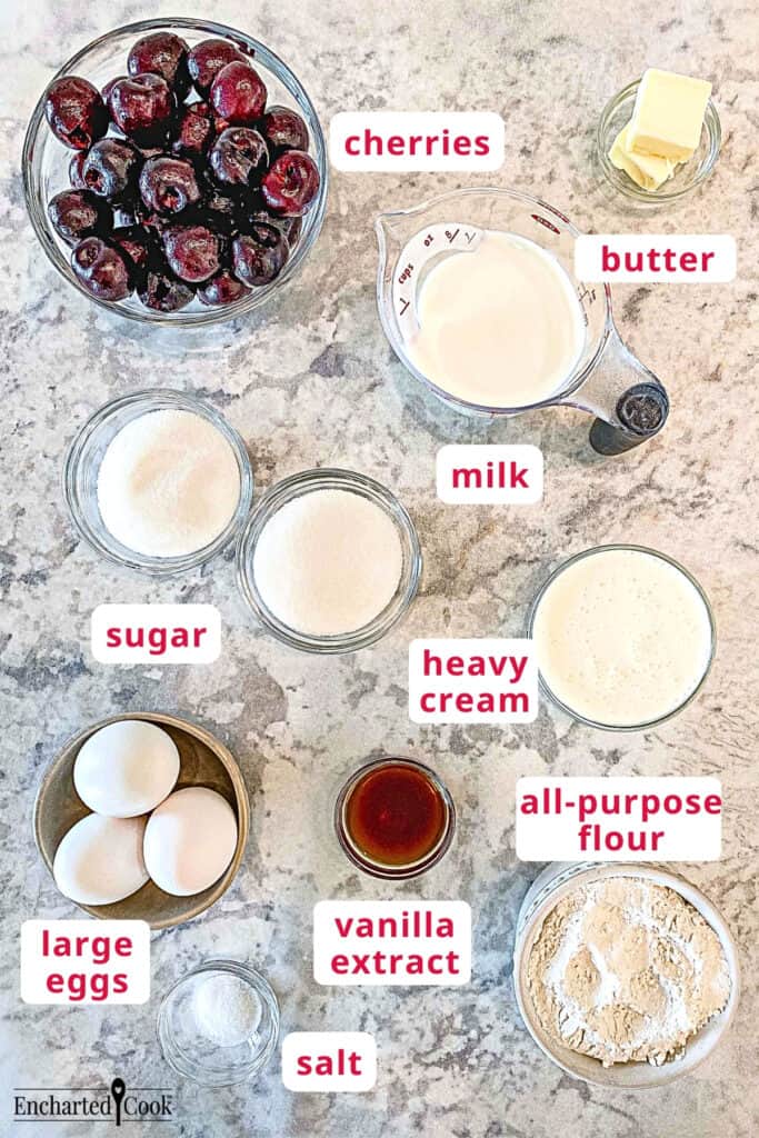Cherry Clafoutis – Encharted Cook