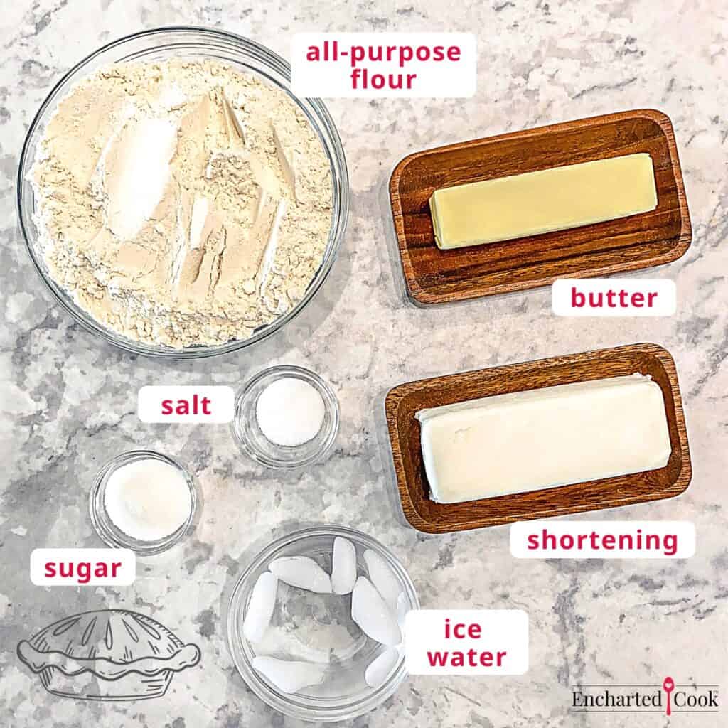 Homemade Pie Crust and Recipe Chart with 5 Variations – Encharted Cook