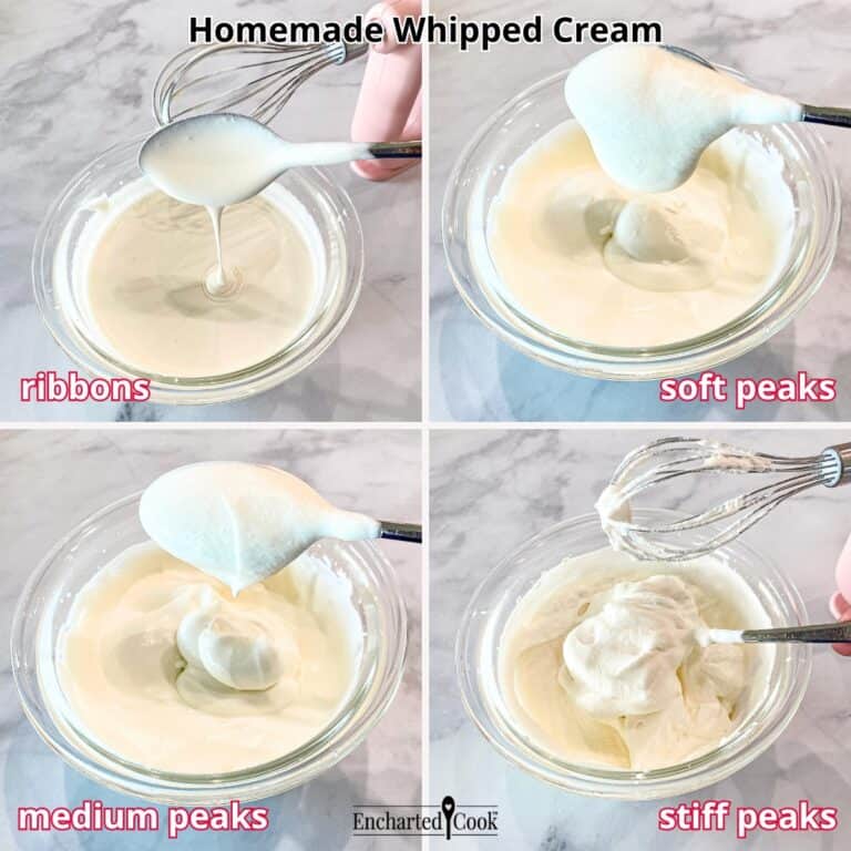 Homemade Whipped Cream – Encharted Cook