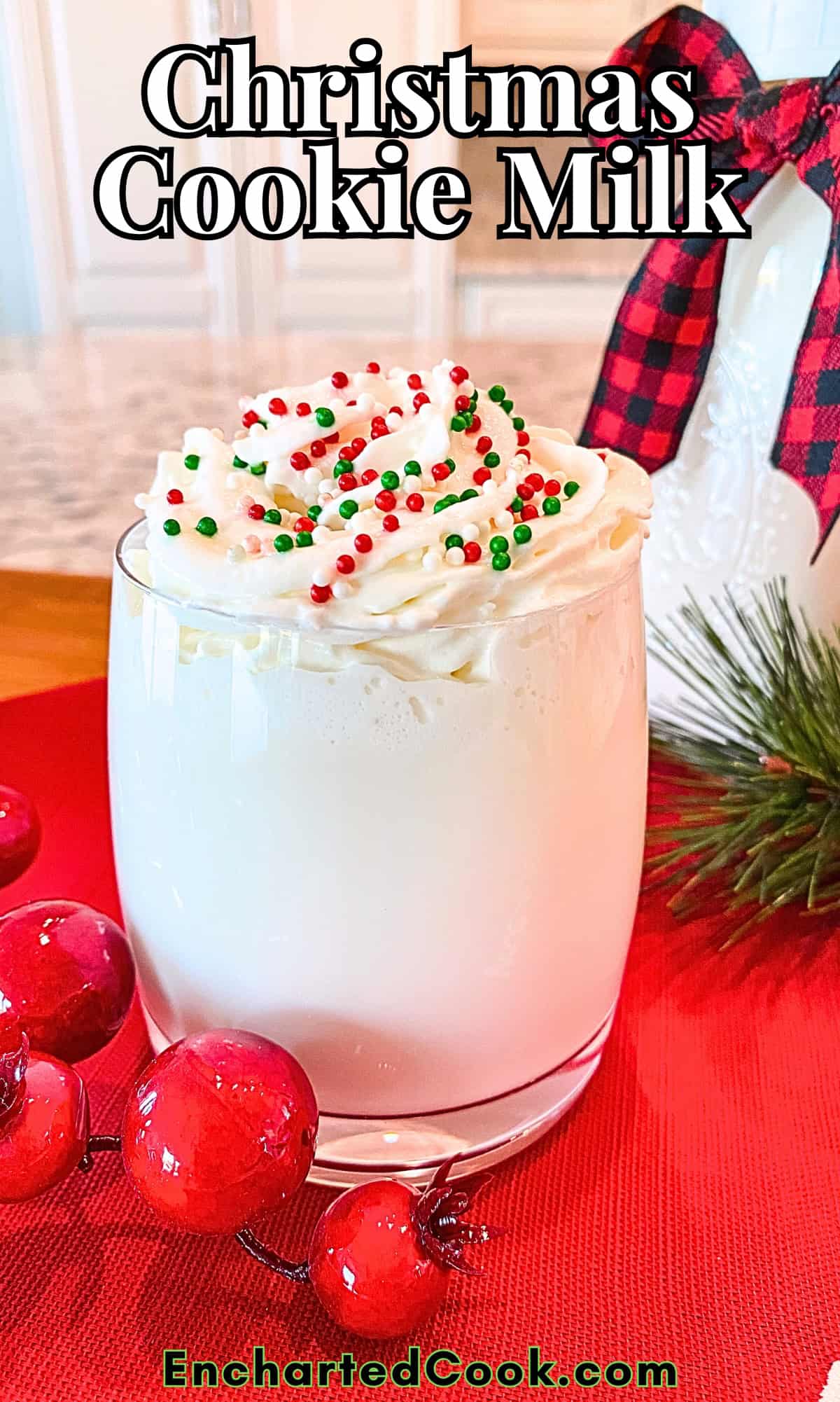 Christmas Cookie Milk – Encharted Cook