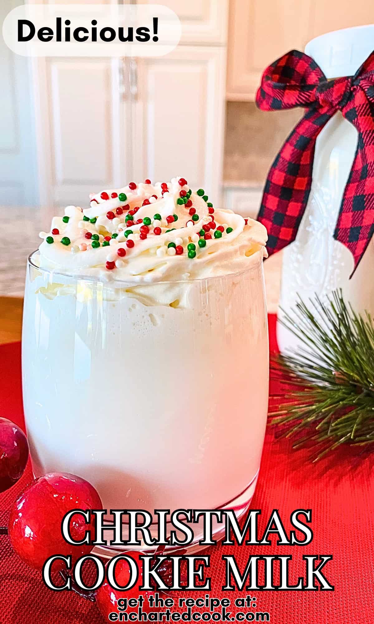 Christmas Cookie Milk – Encharted Cook