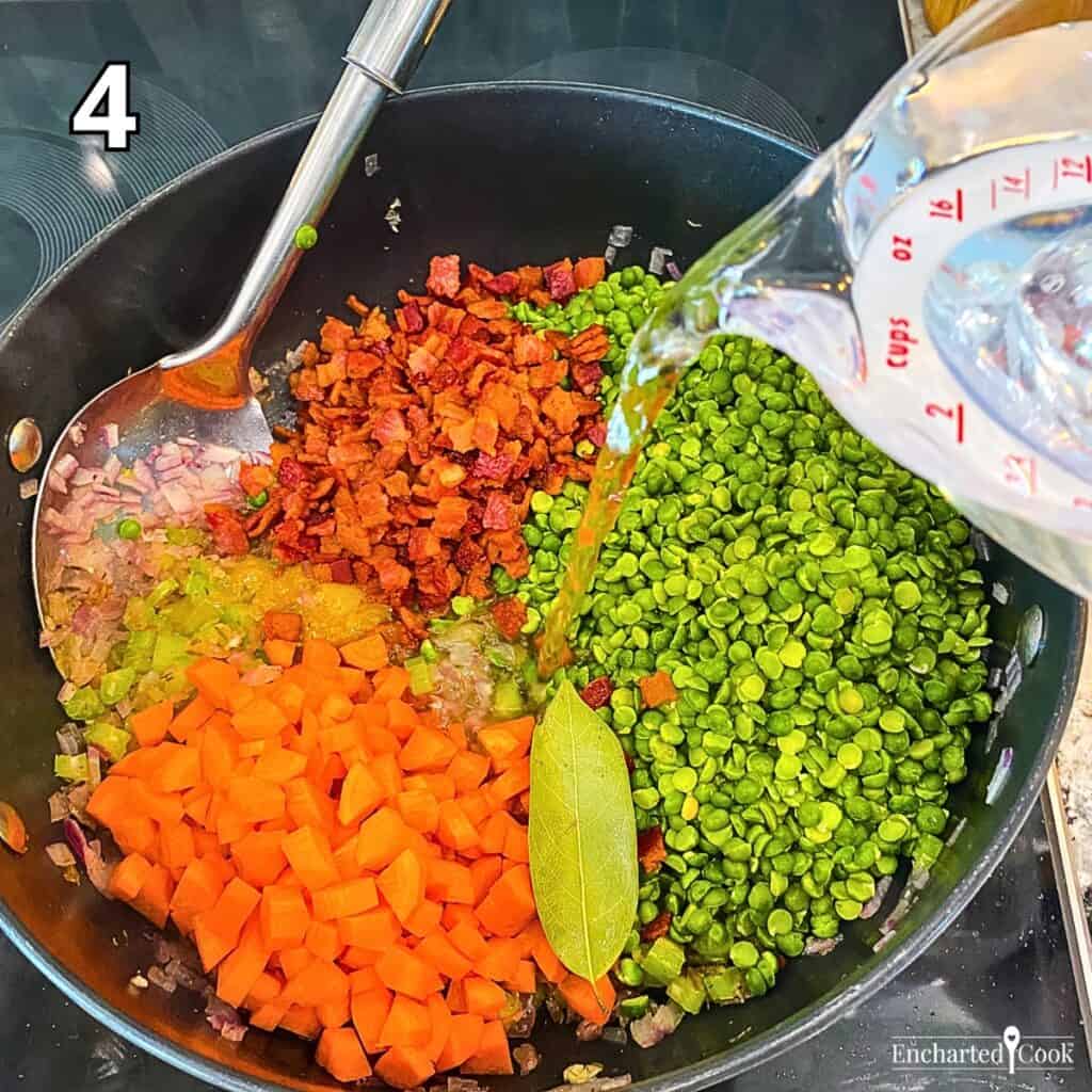 Split Pea Soup with Bacon – Encharted Cook