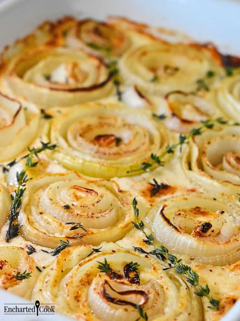 Scalloped Onions – Encharted Cook
