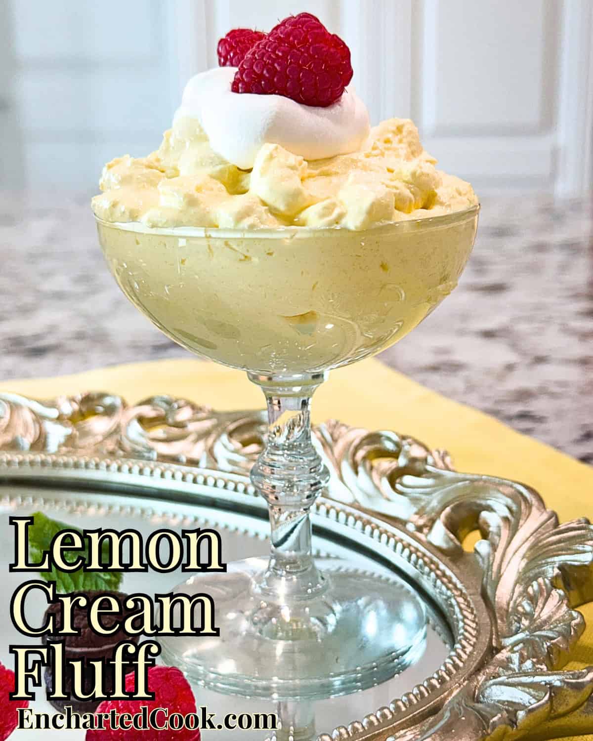 Lemon Cream Fluff – Encharted Cook
