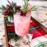 Cranberry Pink Drink – Encharted Cook